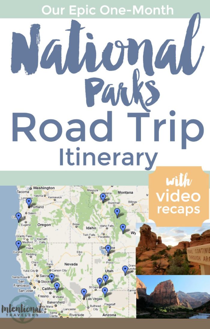 Our National Parks Road Trip Itinerary
