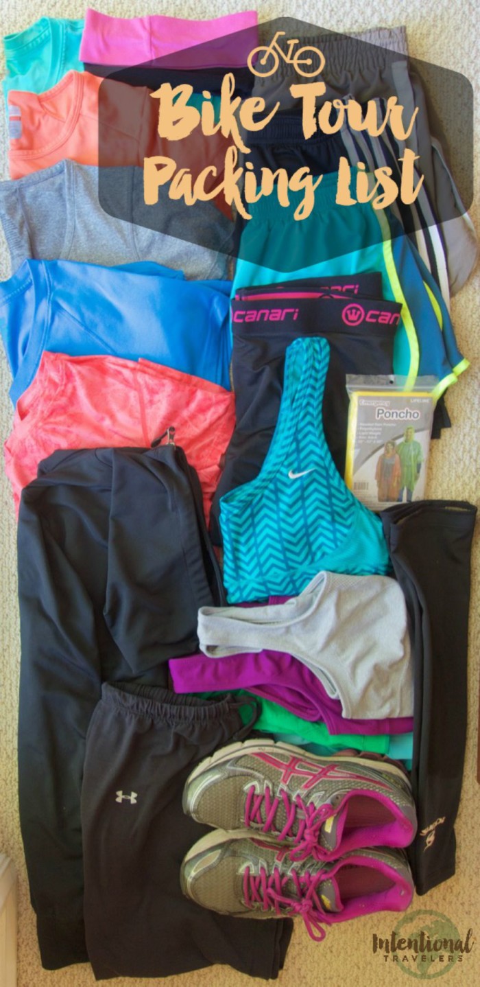 Packing List for a Summer Self-Guided Bike Tour in Europe