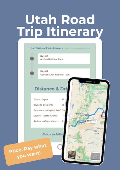 Driving Utah National Parks: 7 Day Road Trip (Map + Itinerary ...