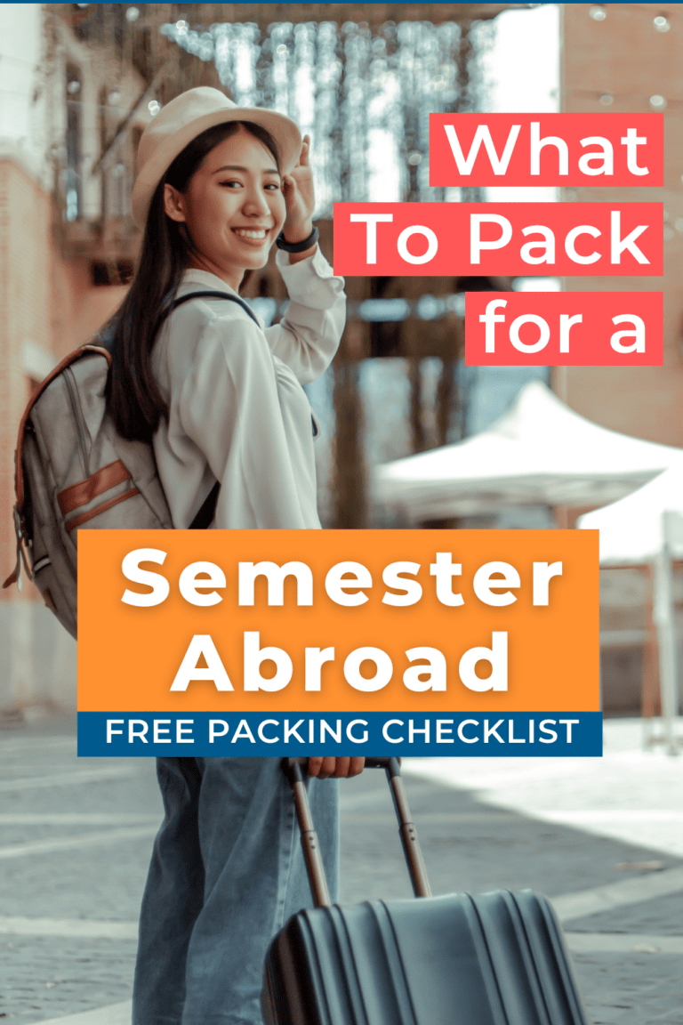 What to Pack for a Semester Abroad