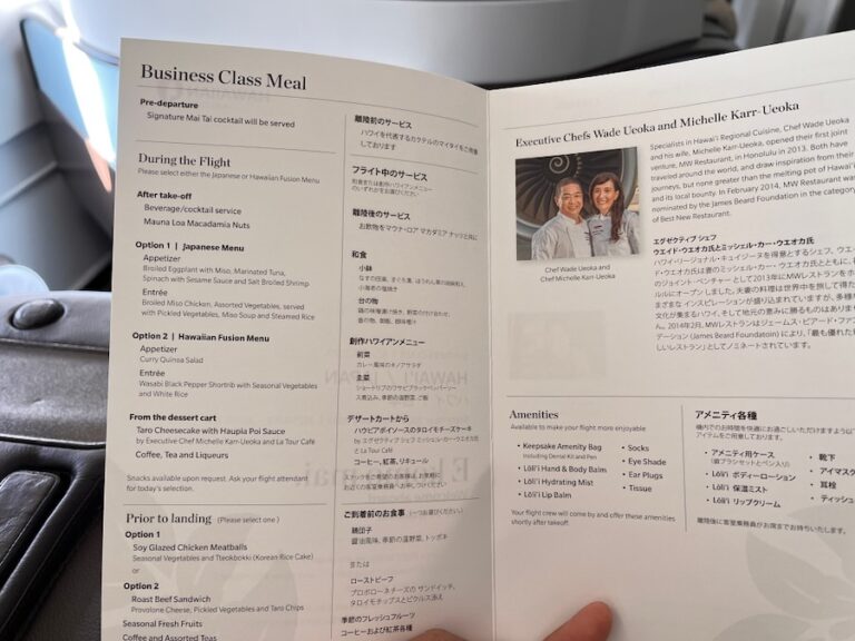 Hawaiian Airlines Business Class A330-200 Review from Honolulu (HNL) to ...