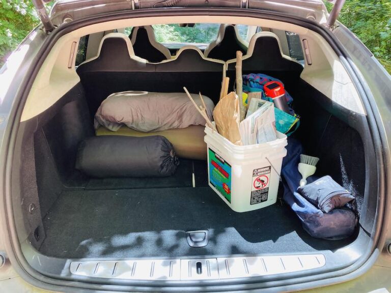 Sleeping in a Tesla Model X: What I Learned Solo Camping Off Grid